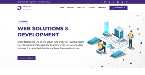 Dropndot Solutions - Outsource Web Design, Development, SEO Company in Bangladesh